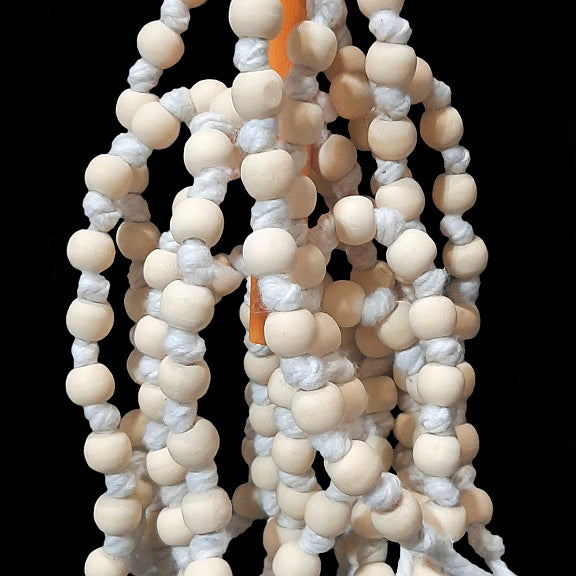 String Of Pearls Bird Toy Wood Bead Toy For Small Parrots Birdy