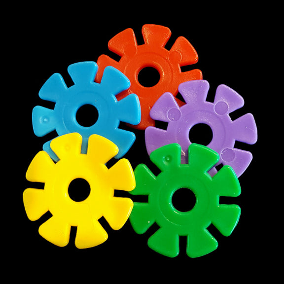 Plastic Daisy Spin Wheels | Bird Toy | Sugar Glider Toy Parts – Birdy ...